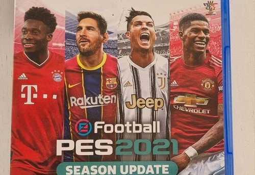 Игра футбол pes 21 ps4