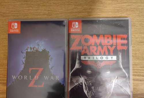 Zombie army, World war Z (Nintendo Switch)