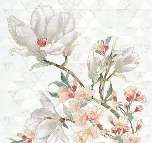 Панно Керлайф Primavera Magnolia Bianco (Компл.) 7