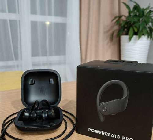 Наушники Beats Powerbeats Pro и кабель lightning