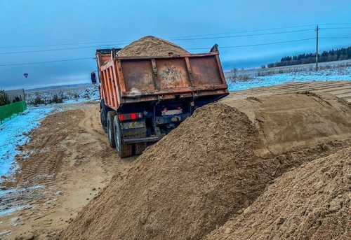 Песок щебень отсев