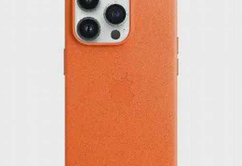 Чехол кожаный Apple iPhone 14 Pro с MagSafe, orang