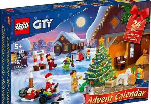 Конструктор lego City Адвент-календарь 60352