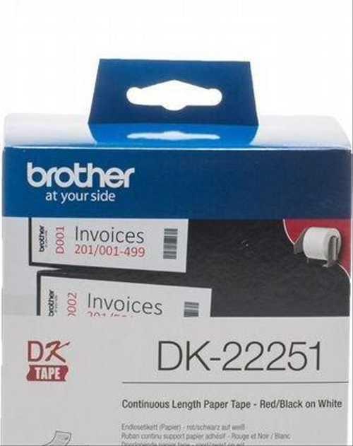 Картридж ленточный Brother DK22251 для Brother QL