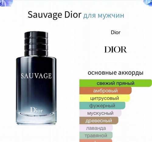 Предраспив Sauvage Dior edt