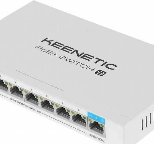 Коммутатор Keenetic PoE  Switch 9 (KN-4710)