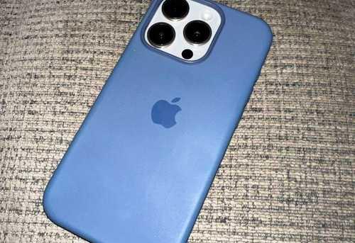 Чехол iPhone 15 Pro Silicone Case Blue