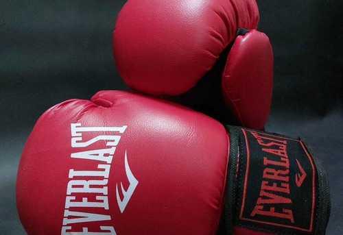 Боксерские перчатки Everlast Red