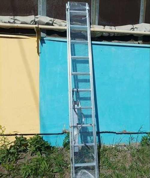 Лестница алюминиевая 2x10 для дома