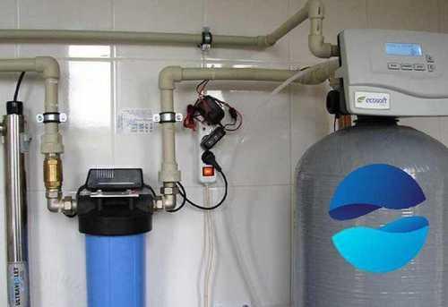 Фильтр для воды, умягчение и обезжелезивание в дом
