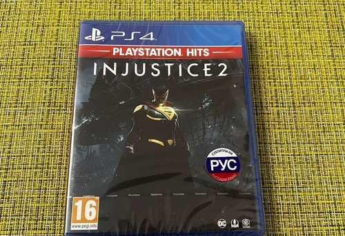 Injustice 2 ps4 Новый диск