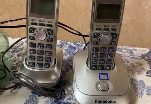 Panasonic телефон с доп трубкой