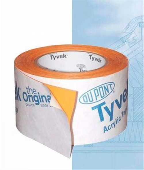 Односторонняя акриловая лента Tyvek Acrylic Tape