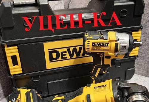 Болгарка + Гайковерт Dewalt набор 2в1