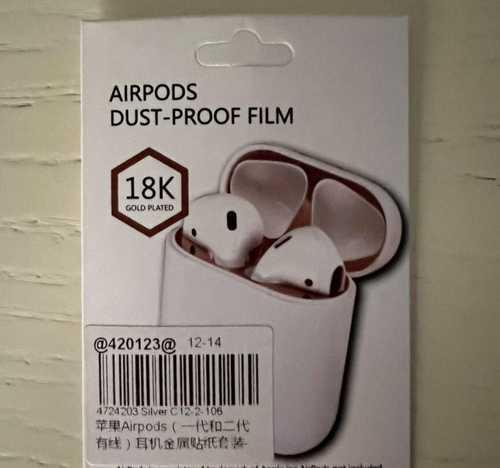 Защитная пленка Airpods