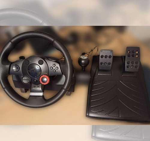 Игровой руль Logitech driving force gt