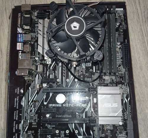 Материнская плата Asus h270  i7 7700