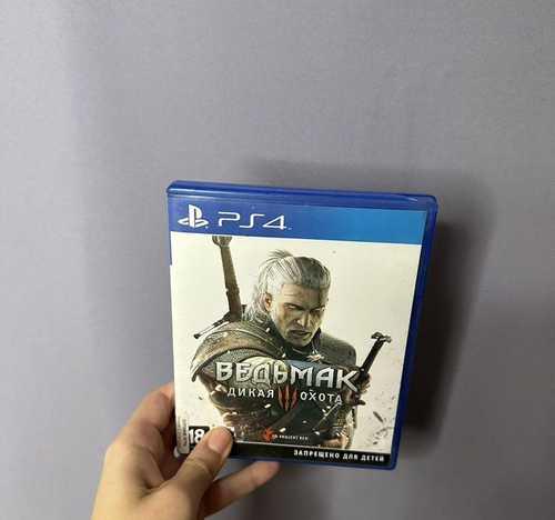 Игра для ps4 Ведьмак 3 Дикая охота