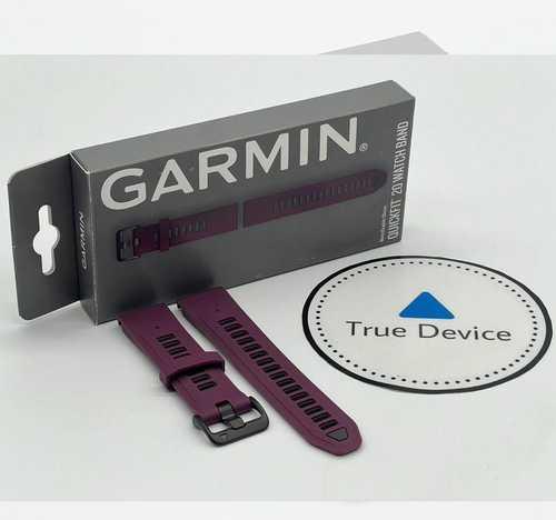 Ремешок Garmin Quickfit 20mm Merlot / Graphite New