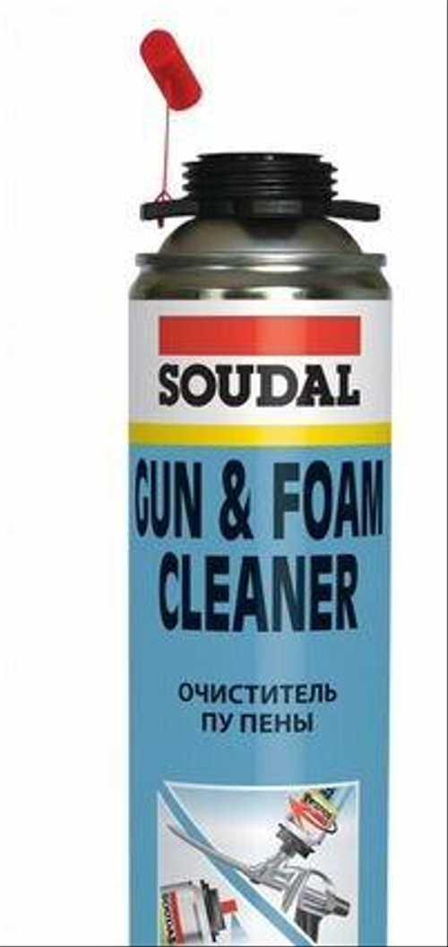 Очиститель пистолета от пены soudal foam cleaner