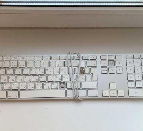 Клавиатура Apple Keyboard a1243 USB на запчасти