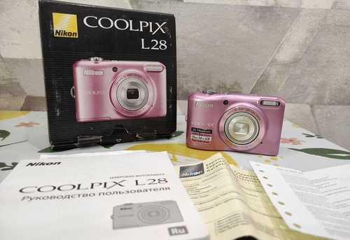 Фотоаппарат Nikon coolpix L28