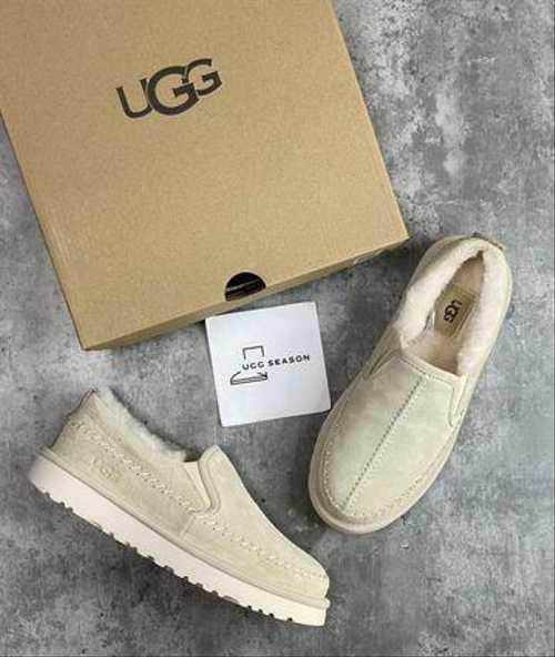 Угги Ugg Stitch Slip On Beige