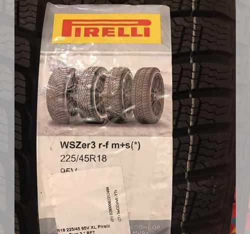 Pirelli Winter Sottozero 3 225/45 R18