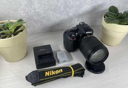 Зеркальный Nikon D5300 18-140 + Пробег : 2.9k