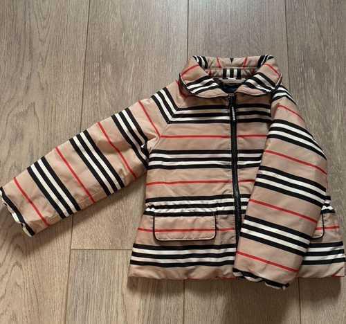 Куртка детская burberry на девочку 86 р