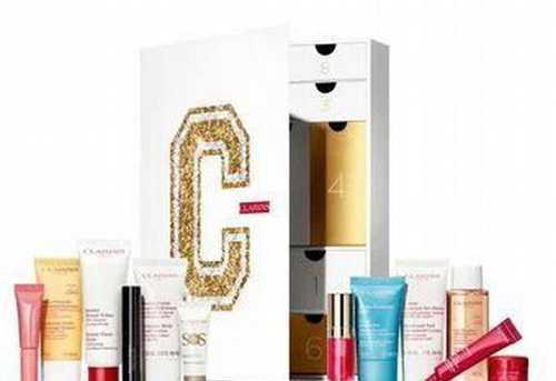 Clarins. Адвент календарь. 12 и 24 средства