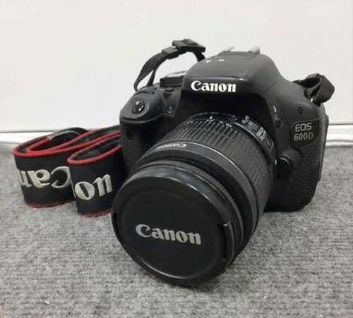 Зеркальная камера canon EOS 600D