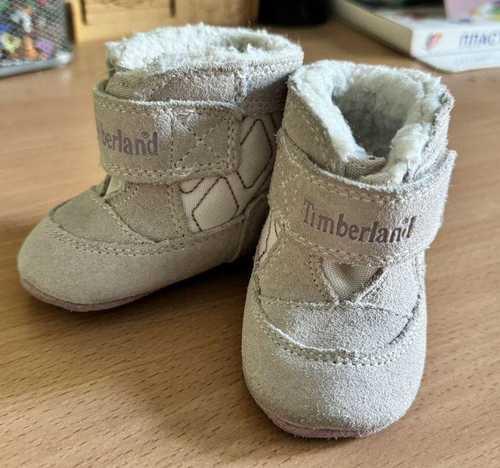 Пинетки/ботинки timberland 0-3m