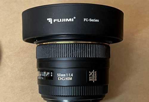 Объектив Sigma 50mm F1.4 EX DG HSM Canon EF