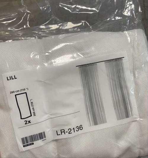 Тюль IKEA лилль