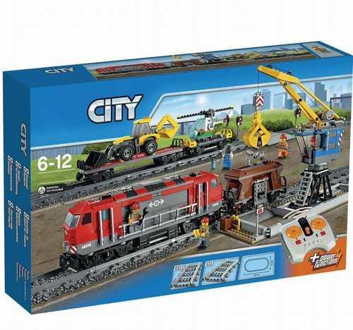 Конструктор Lego City "Грузовой поезд" 60098, 1084