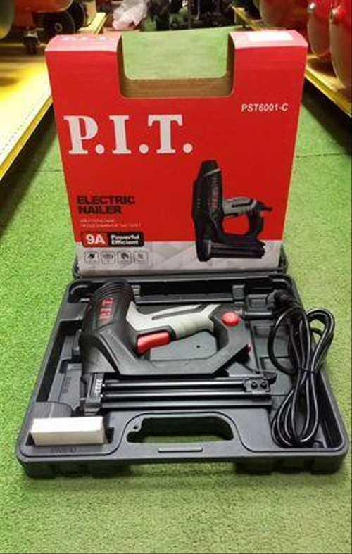 Степлер электрический PIT PST6001-C в кейсе новый