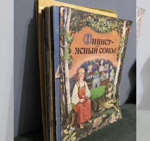 Детские тонкие книги СССР и 90/2000