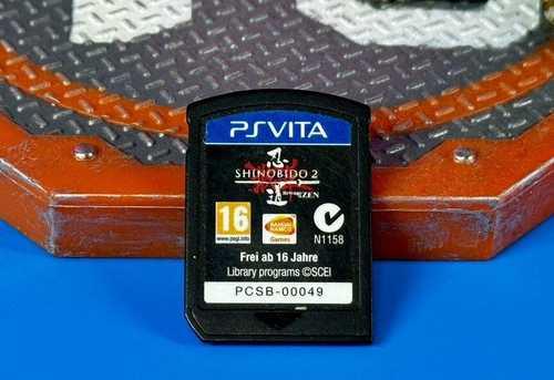 Shinobido 2: Revenge of Zen картридж, Sony PS Vita