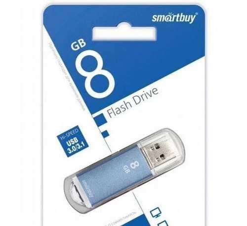Флешка USB 8Gb Smartbuy V-Cut Blue