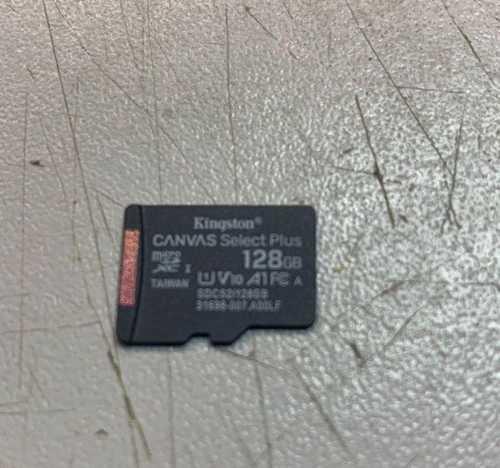 Карта памяти microsd 128 гб