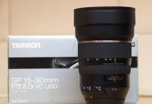 Tamron f2.8 SP 15-30mm f/2.8 для Canon