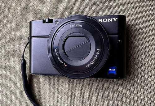Sony cyber shot dsc rx100 фотоаппарат