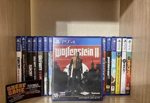 Игры PS4: Wolfenstein 2/II: The New Colossus