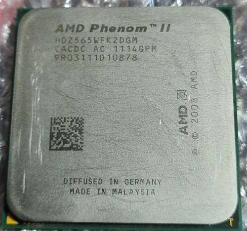 Процессор phenom II X2 565
