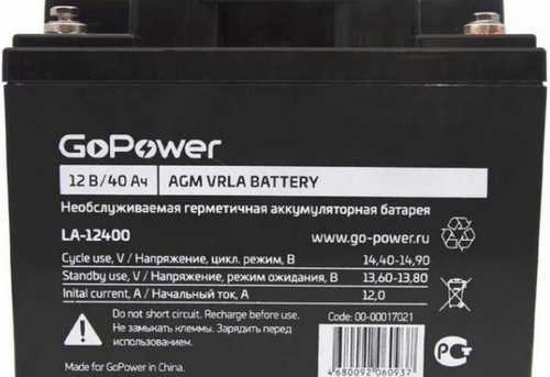 Батарейка GoPower LA-12400 509882
