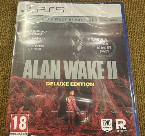 Alan Wake 2 Deluxe Edition PS5 диск