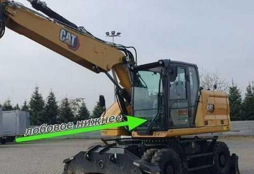 Стекло лобовое на Экскаватор Caterpillar 323gc