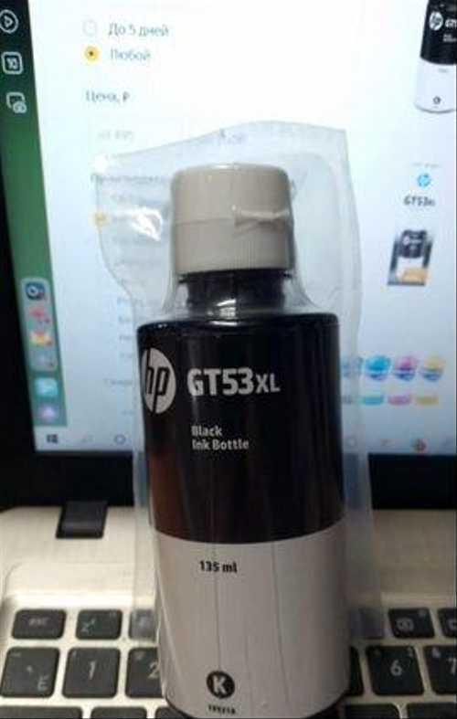 Чернила оригинальные HP GT53XL black (135)