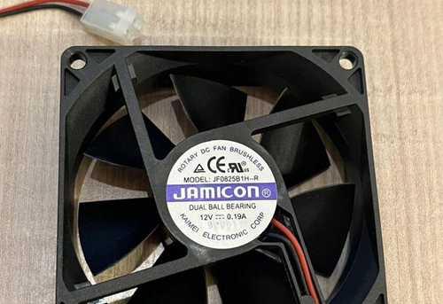 Кулер, вентилятор jamicon JF0825B1H-R 12v 0.19A